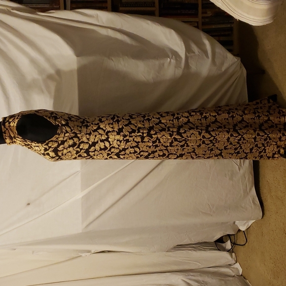 Ronni Nicole | Dresses | Vintage Sexy Stretchy Biege Textured Raised ...